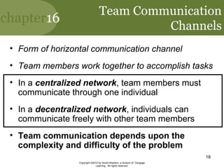 9e daft chapter_16_managing_communication | PPT