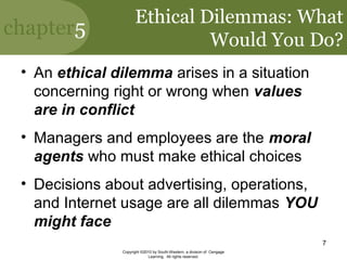 9e daft chapter_5_managing_ethics_and_social_responsibility | PPT