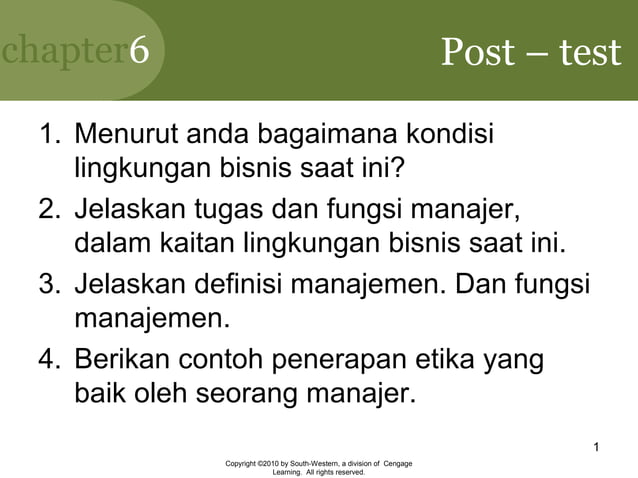 9e daft chapter_6_managerial_planning_and_goal_setting | PPT