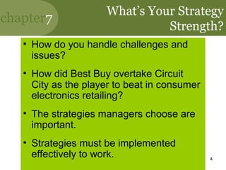 9e daft chapter_7_strategy_formulation_and_implementation | PPT