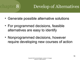 9e daft chapter_8_managerial_decision_making | PPT