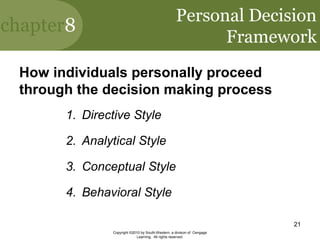 9e daft chapter_8_managerial_decision_making | PPT
