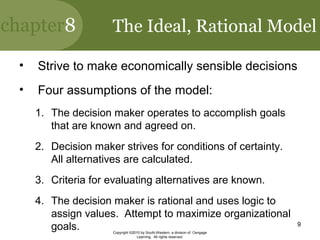 9e daft chapter_8_managerial_decision_making | PPT