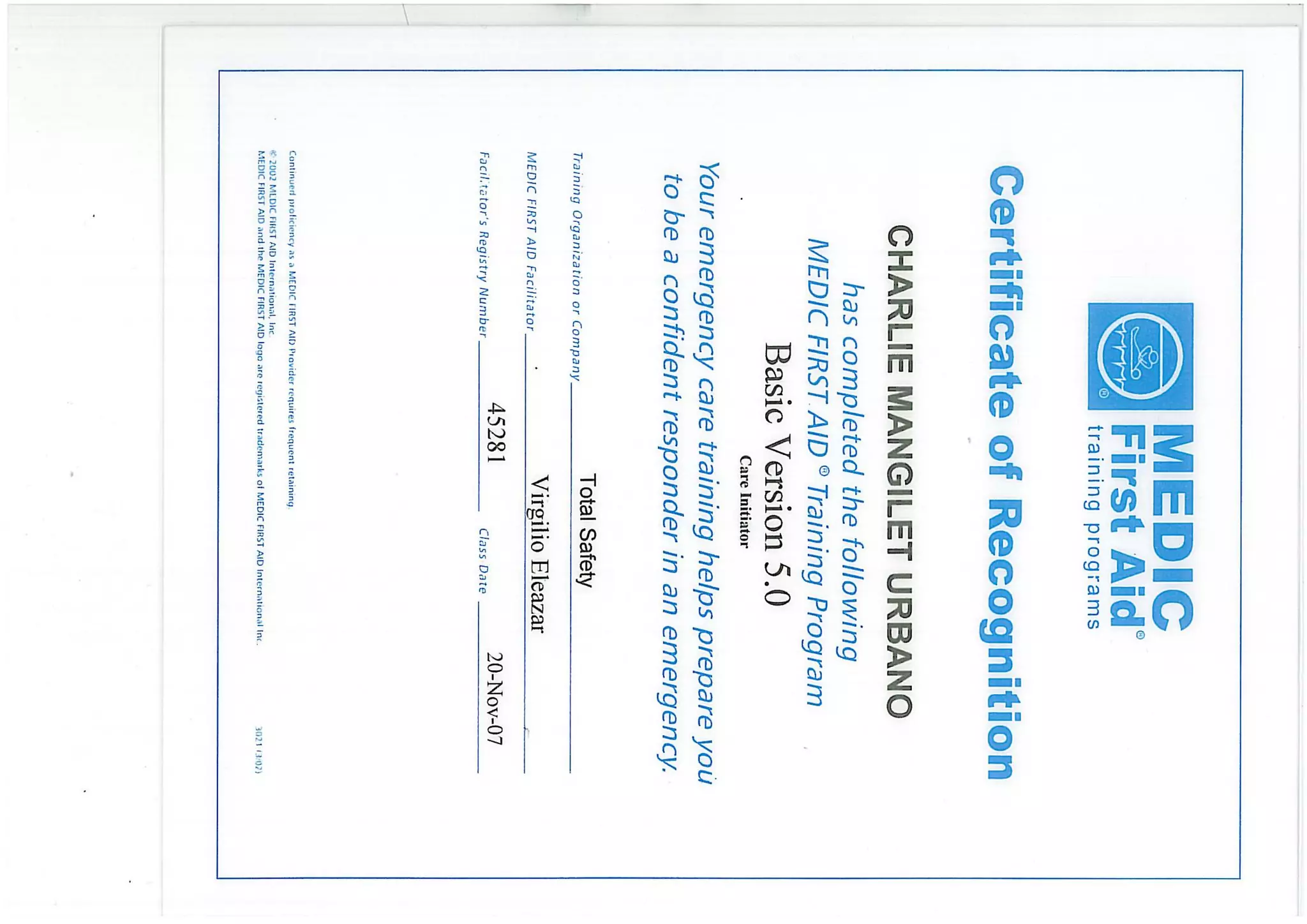 Medic First aid | PDF