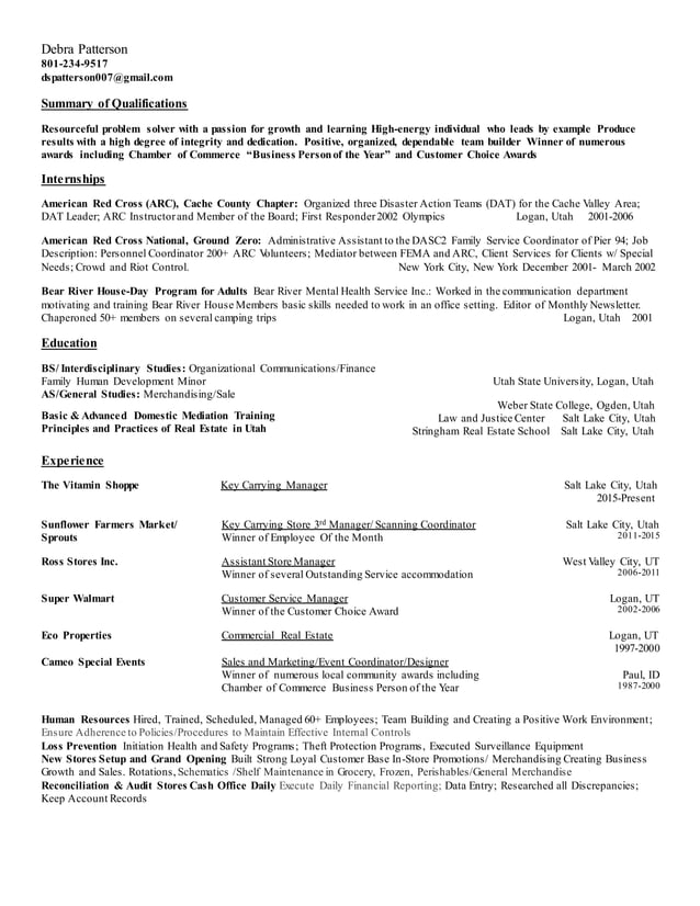 DSPresume 2016L | DOCX