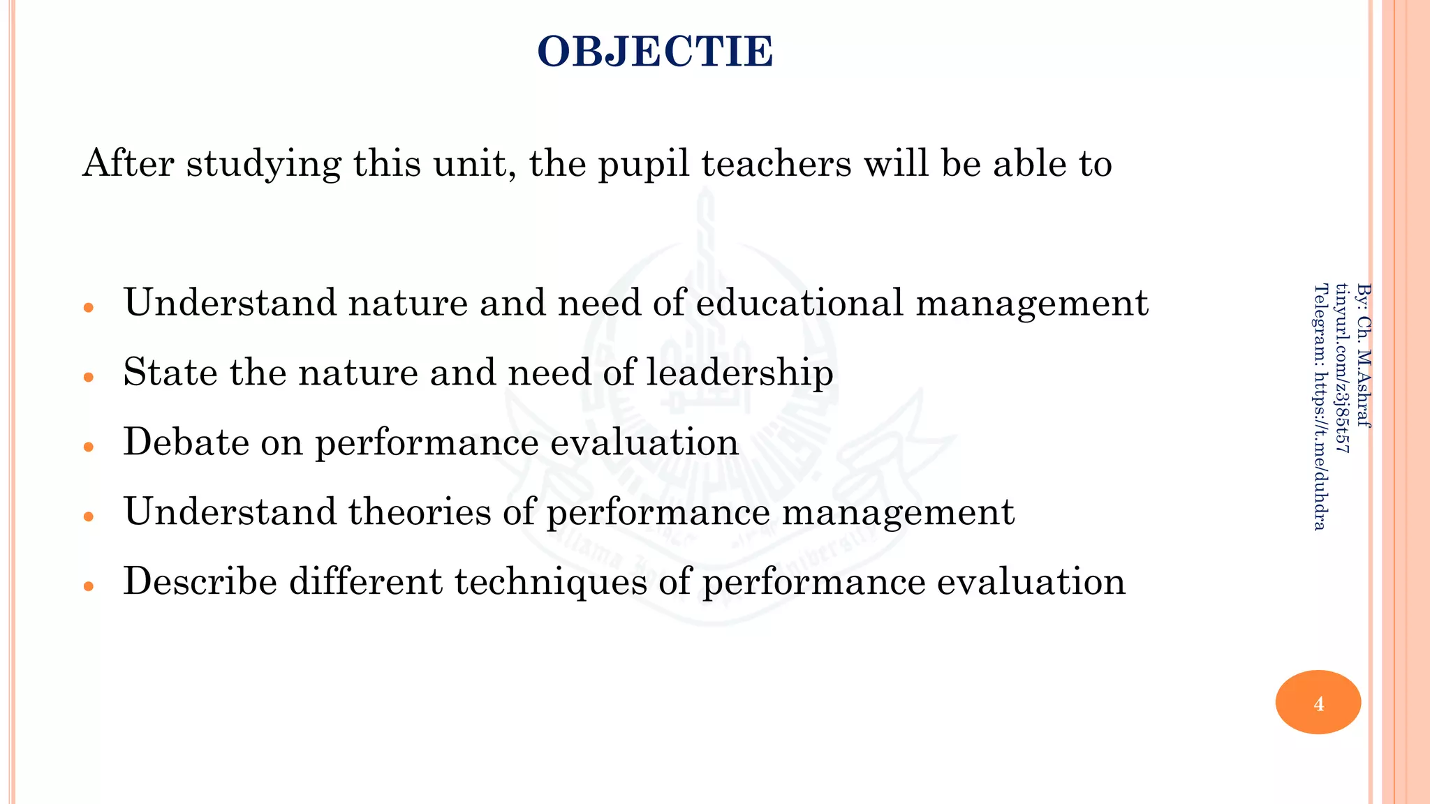 Educational Management and Leadership System | PDF