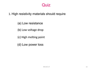 9EE105.37.BASIC ELECTRICAL ENGINEERING POLYTECHNIC | PPT