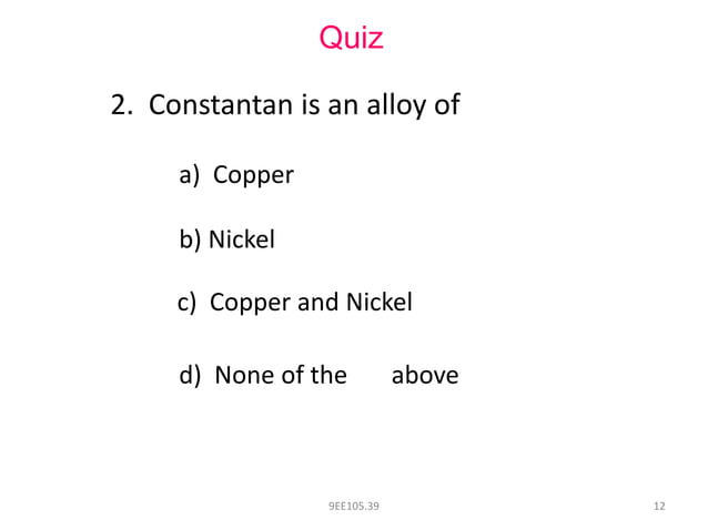 9EE105.39.BASIC ELECTRICAL ENGINEERING POLYTECHNIC | PPT