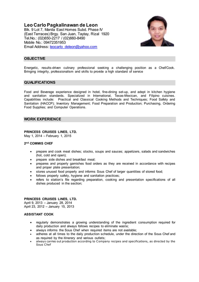 LeoCarlodeLeonResume | PDF