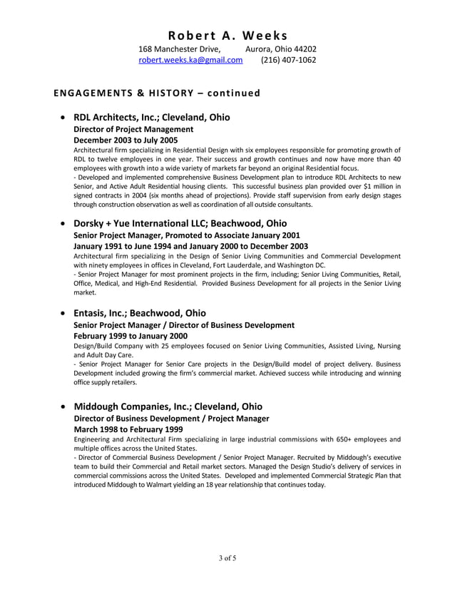 Robert Weeks Res Current | DOC