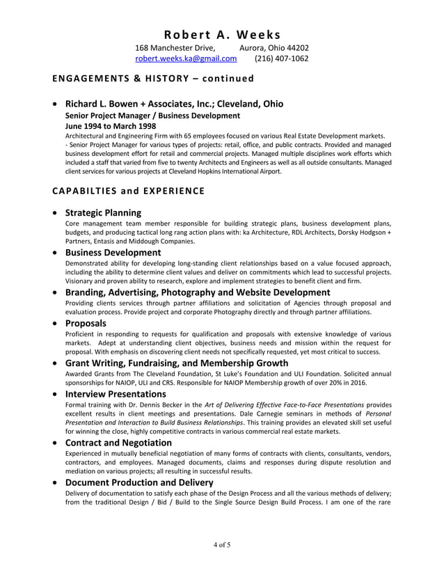 Robert Weeks Res Current | DOC