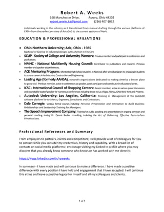 Robert Weeks Res Current | DOC