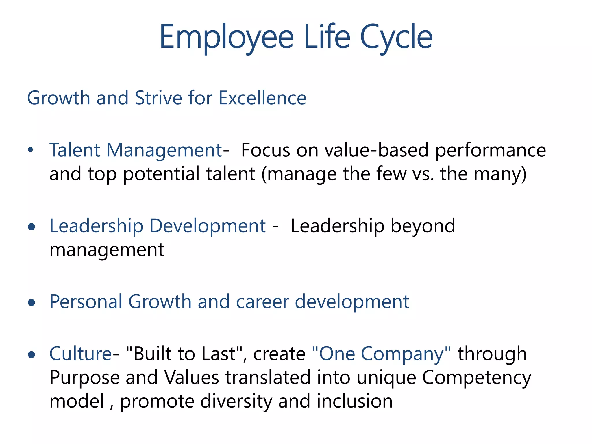 Employee Life Cycle | PPTX