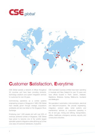 CSE Australia Brochure | PDF | Computer Networking | Computing