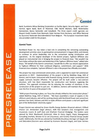 Gemini Press Release | PDF