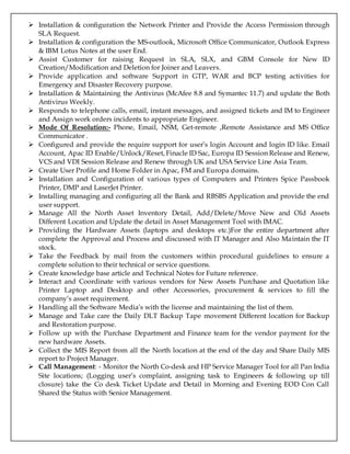 Desktop Support Lead | DOCX