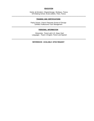 JFHoudre resume2016 | DOCX