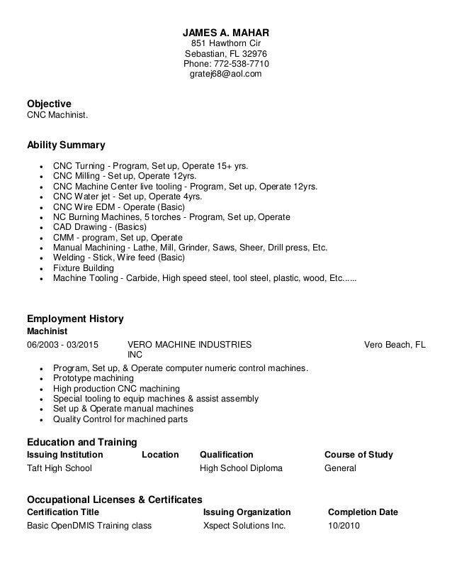 James Resume