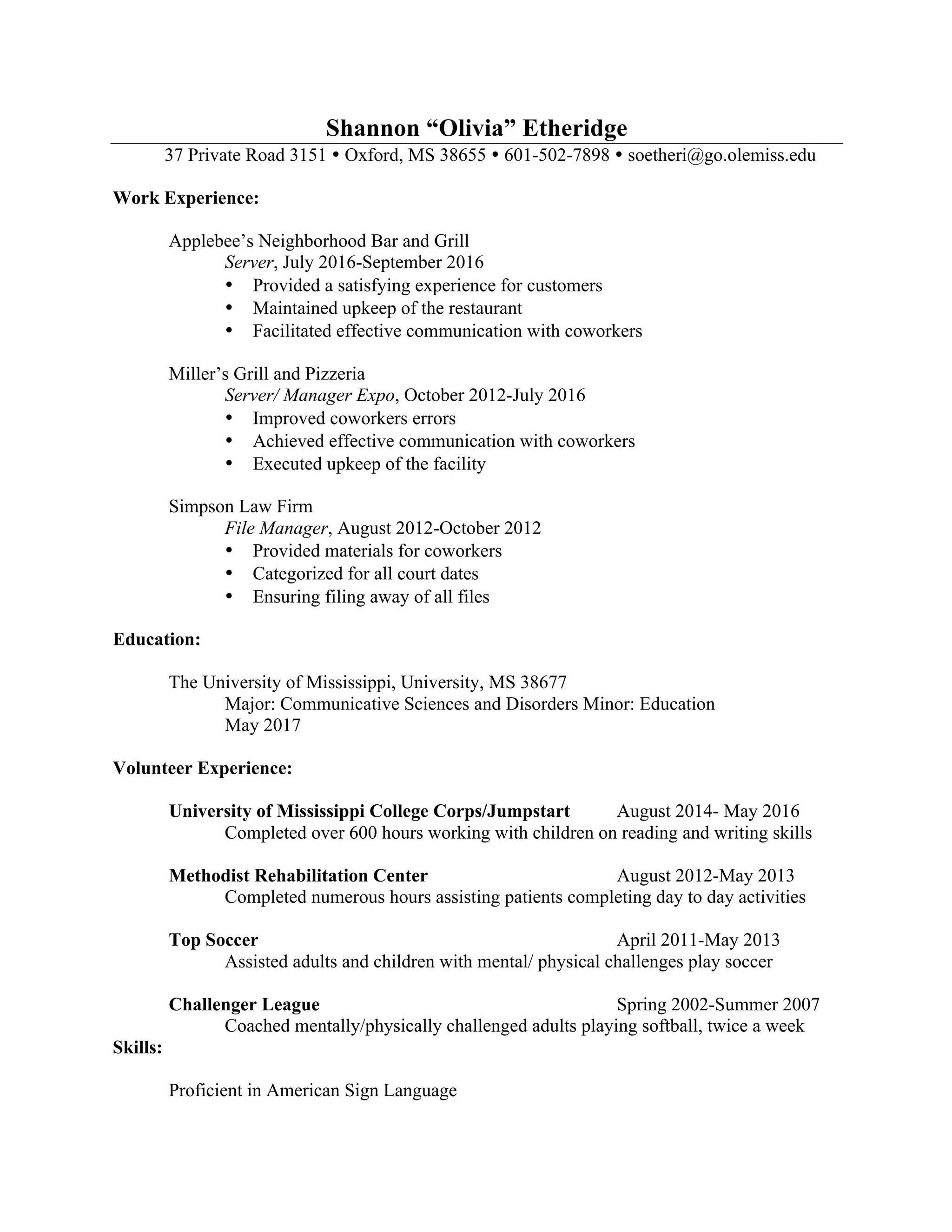 Resume | PDF