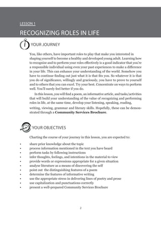 Grade 9 Learning Module in English - Complete | PDF