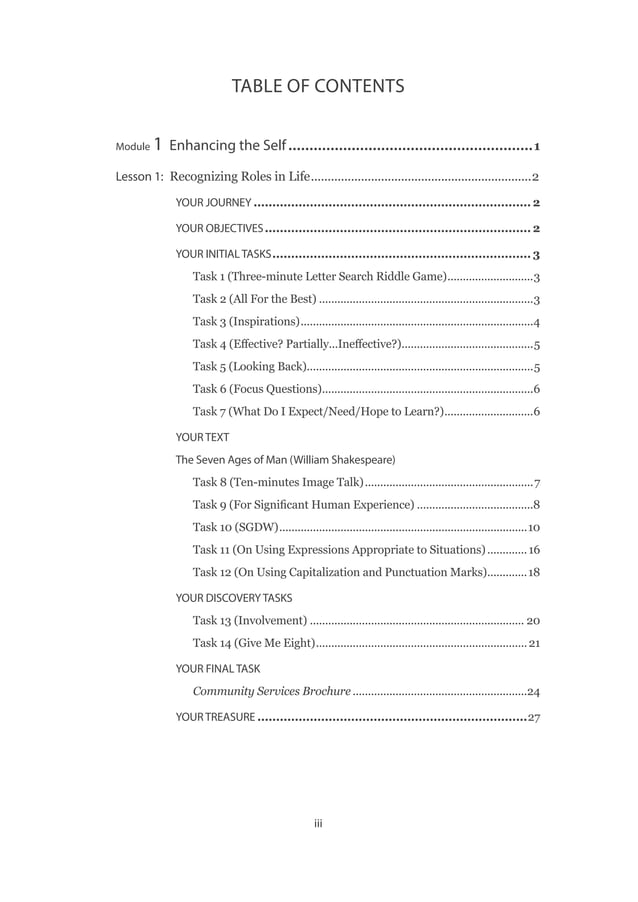 Grade 9 Learning Module in English - Complete | PDF | Education ...