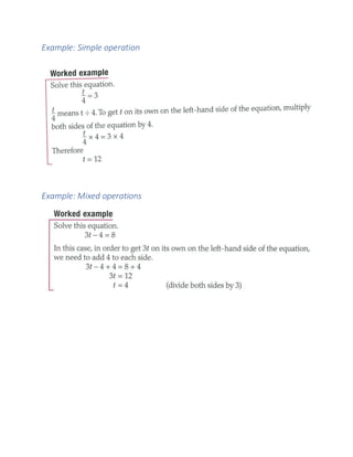 9 equation and simple function | PDF