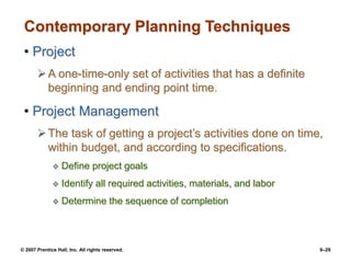 Planning tool and technique \\ Principle of managment | PPT | Business ...