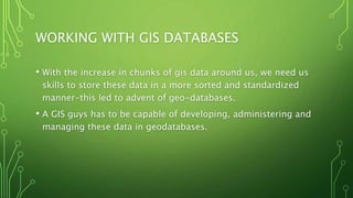 9 essential gis skills | PPT