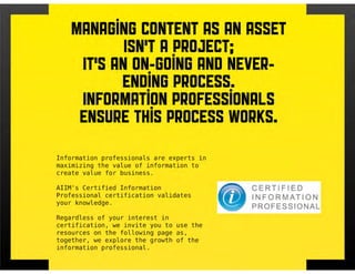 Information as an Asset: 9 Essential Steps | PPT