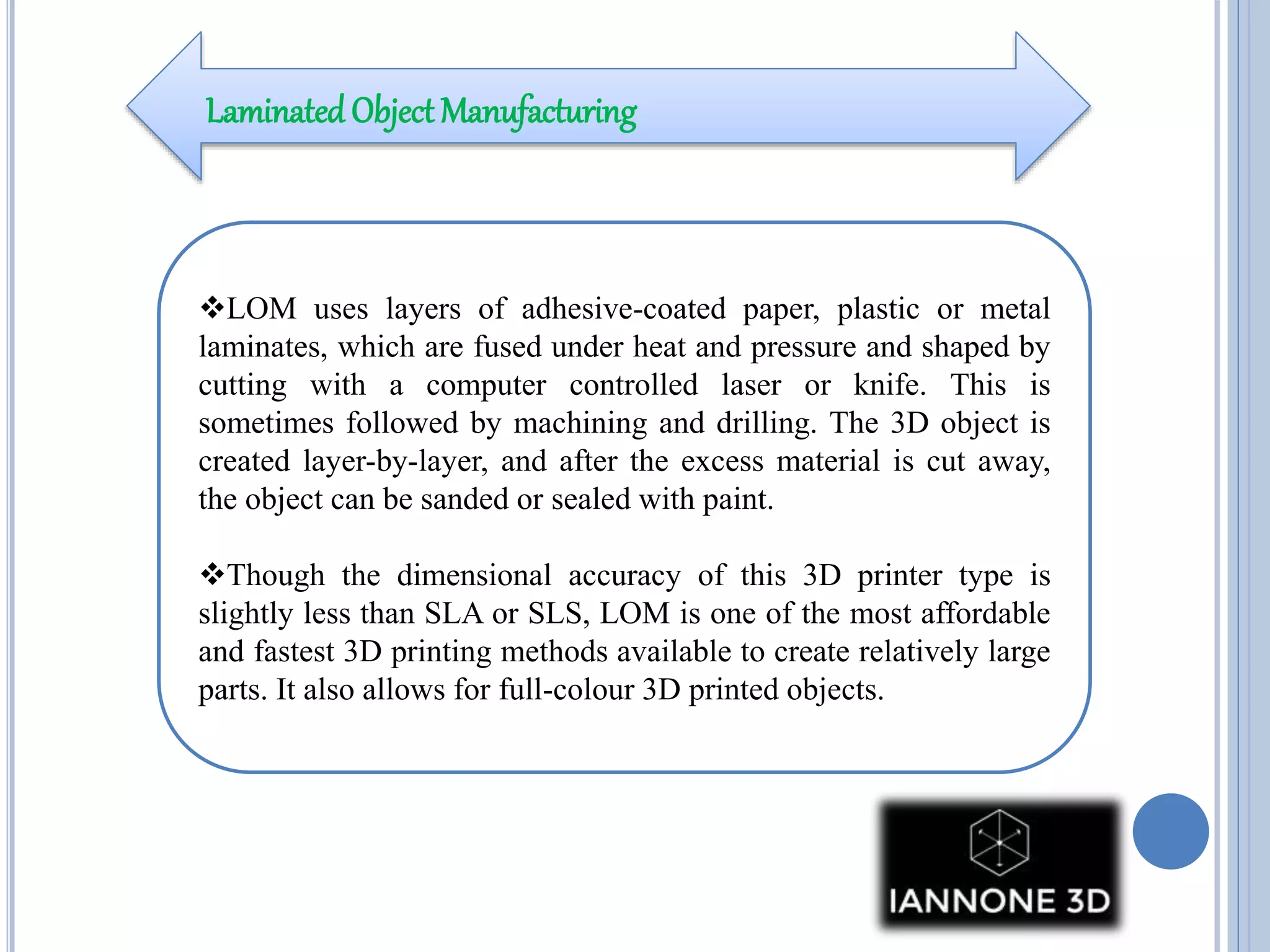 9 essential types of 3d printers or 3d printing technologies | PPTX