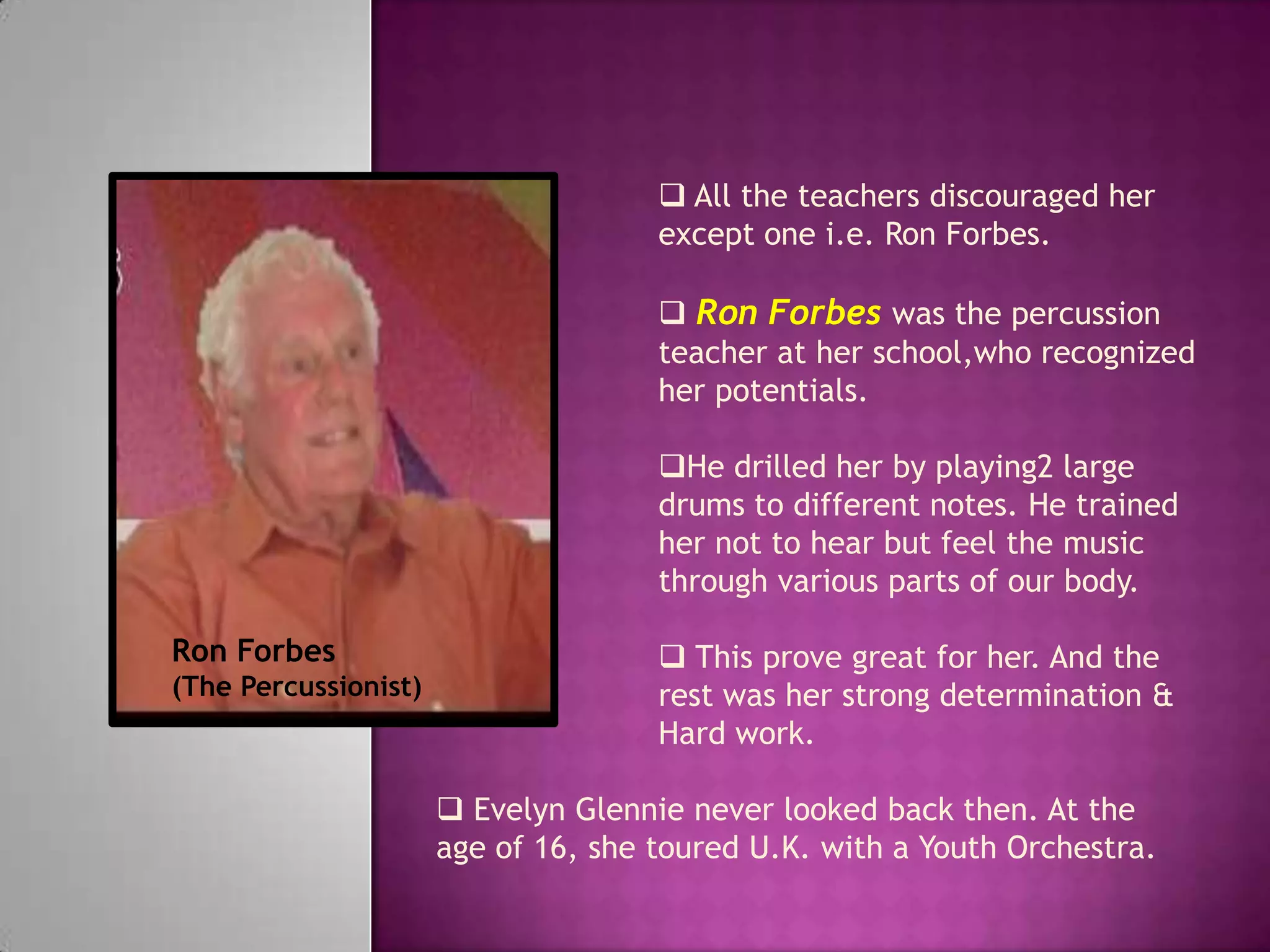 9 evelyn glennie | PPTX