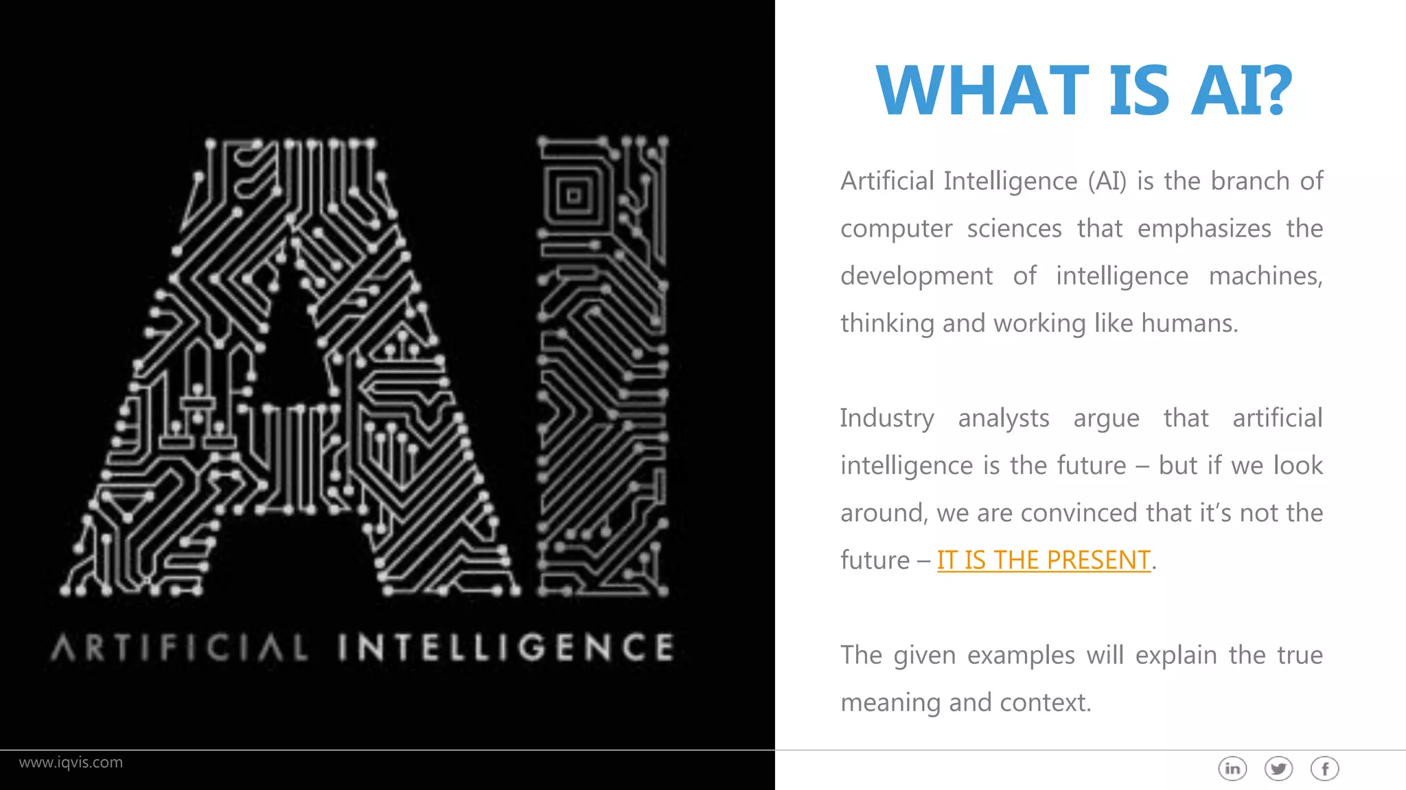 9 Examples of Artificial Intelligence in Use Today | PDF