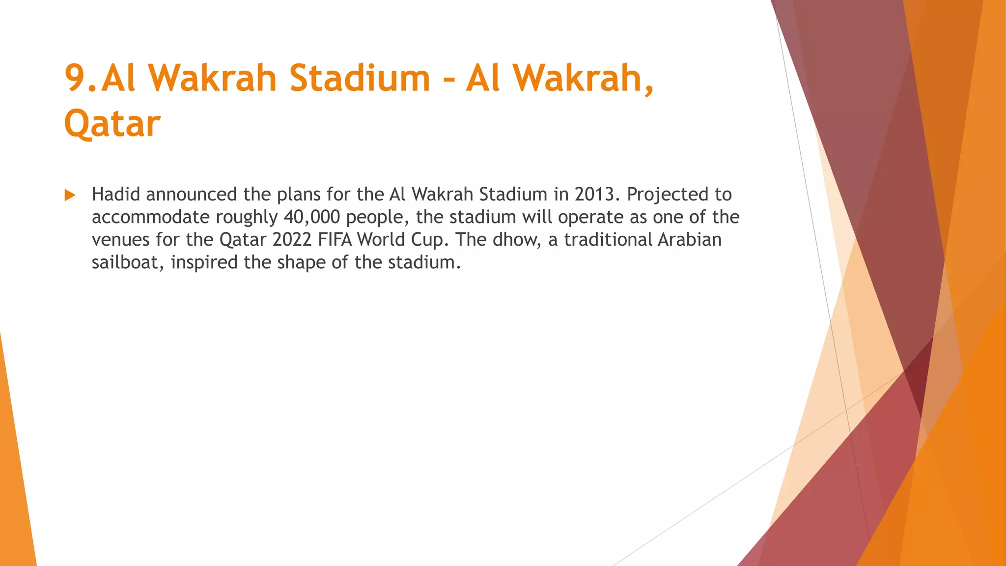 9 Examples of the Inspiring Architecture of Zaha Hadid | PPTX