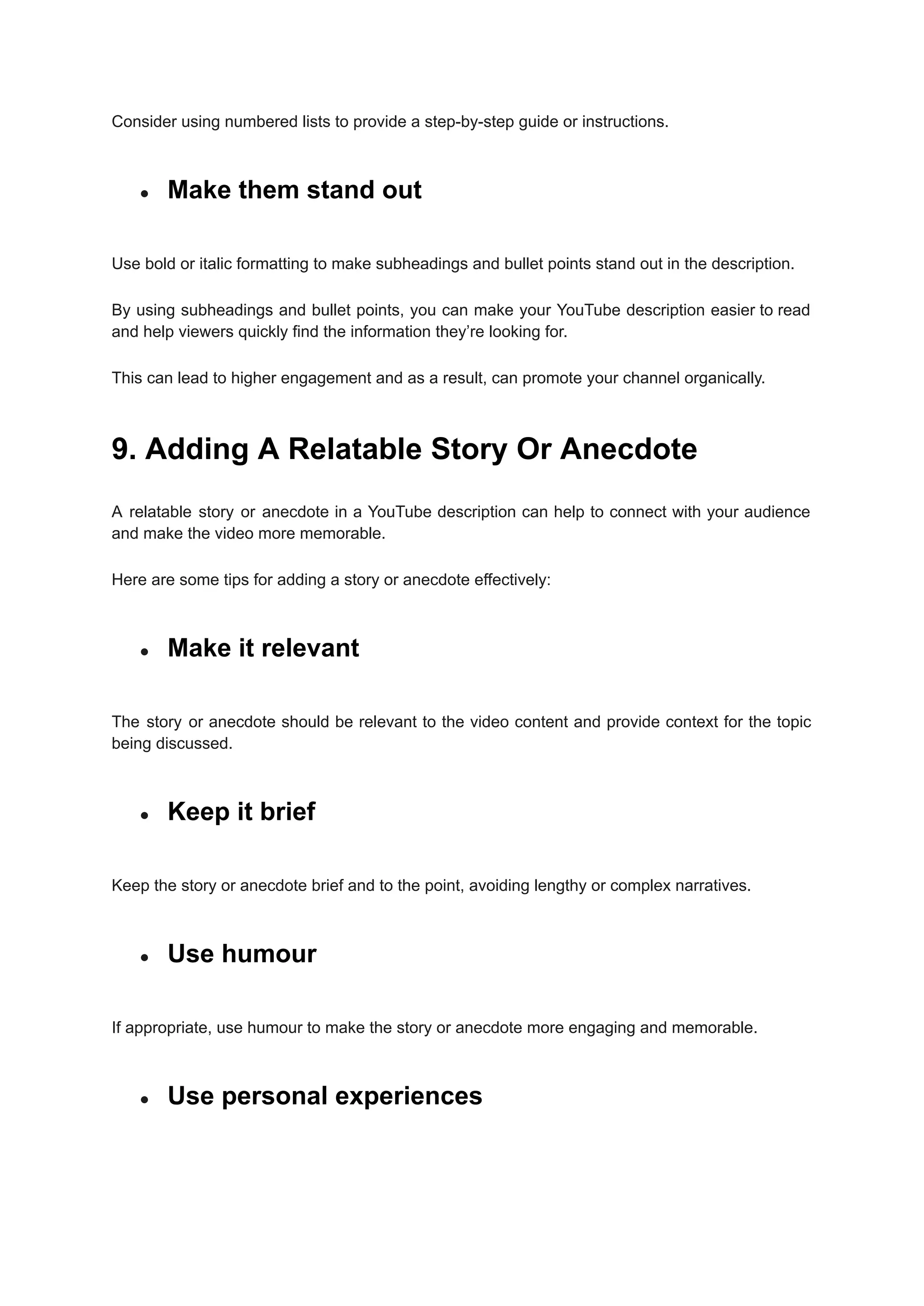 9 Exclusive Tips For Effective Youtube Description.pdf