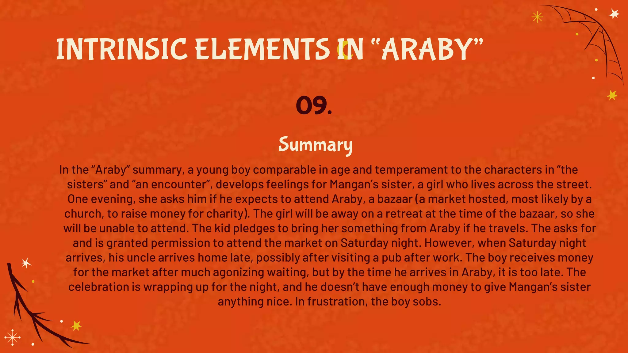 9_Extrinsic and Intrinsic Elements In Araby by James Joyce.pptx