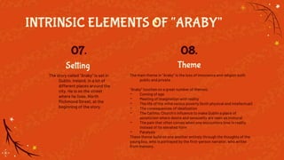 9_Extrinsic and Intrinsic Elements In Araby by James Joyce.pptx