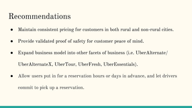 Uber Case Presentation | PDF