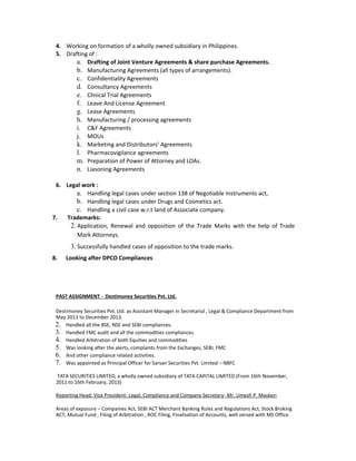 Resume | RTF | Business Accounting & Finance | Business