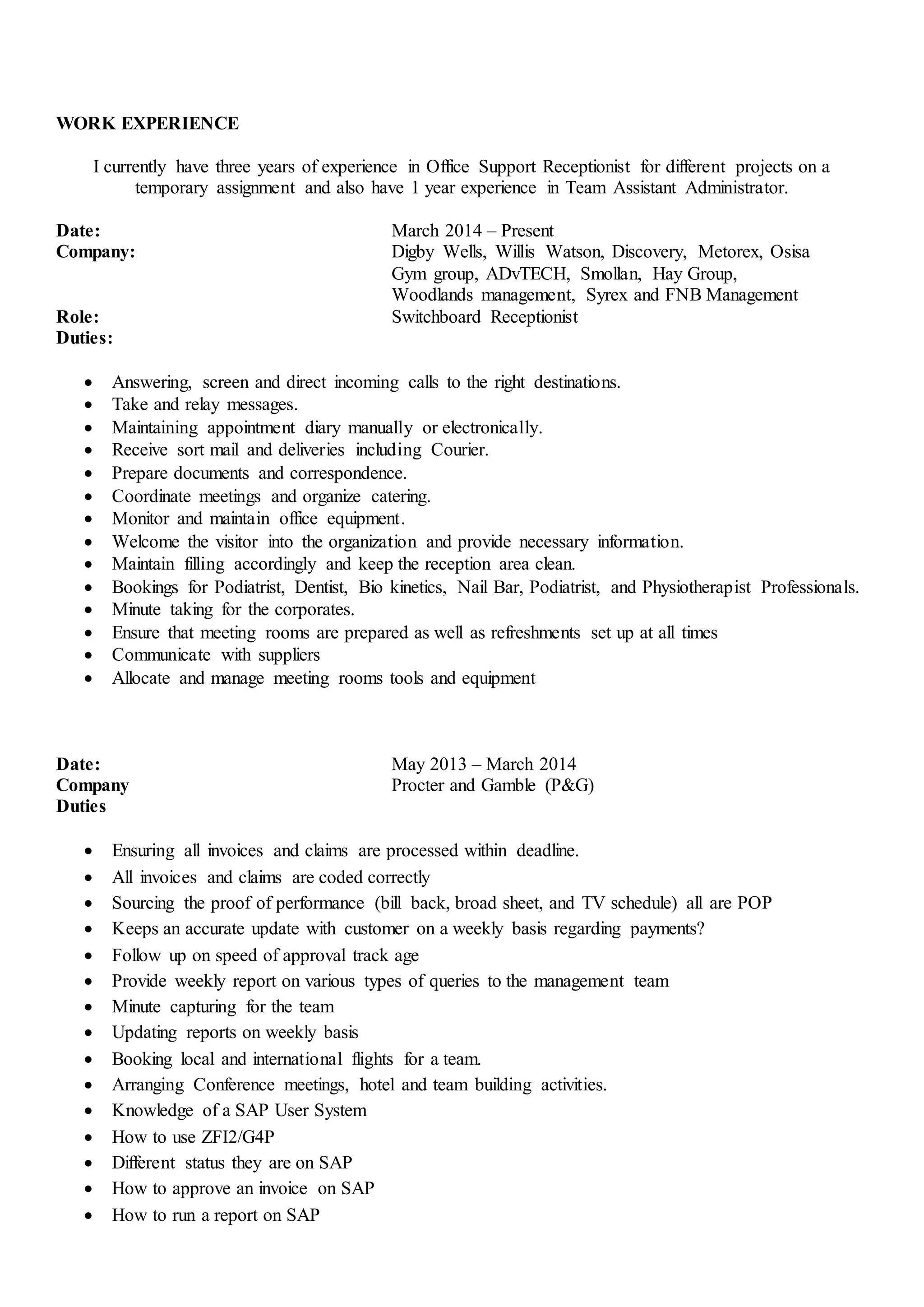 Curriculum Vitae of Martha Manthoto Malefane . (1) | DOCX