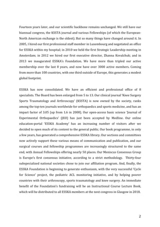 The making of ESSKA | PDF