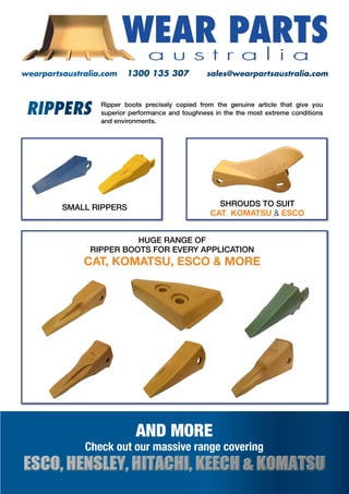 Wear Parts Brochure | PDF