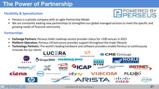 Perseus Company Overview 201606 | PDF