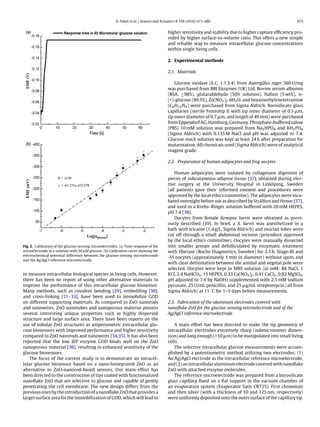 20101114 An intracellular glucose biosensor based on nanoflake ZnO | PDF
