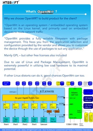 OpenWRT development solutions - Free wireless router product ...
