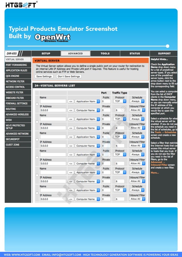 OpenWRT development solutions - Free wireless router product ...