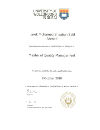 Master Degree. | PDF