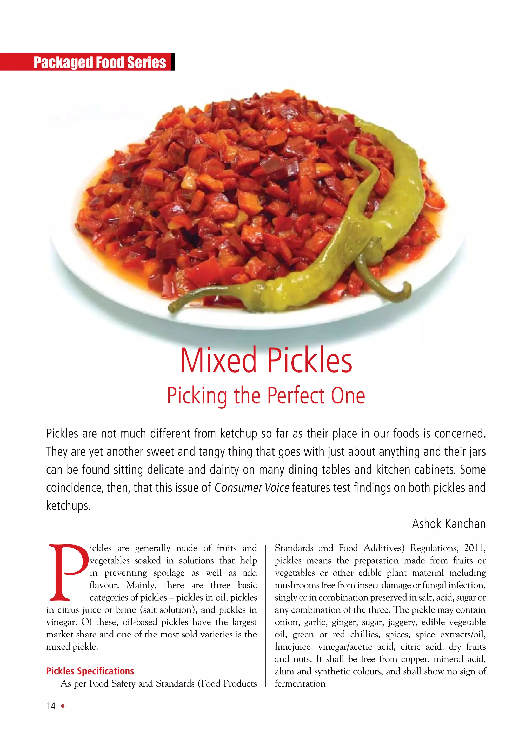 VOICE Oct'13 - MR Pickles | PDF | Grocery Shopping | Shopping