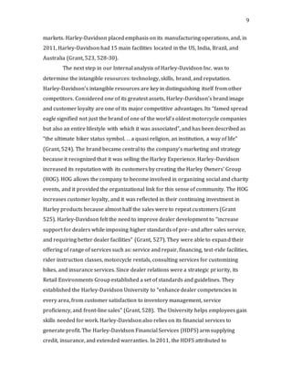 Harley-Davidson Case Analysis | DOCX