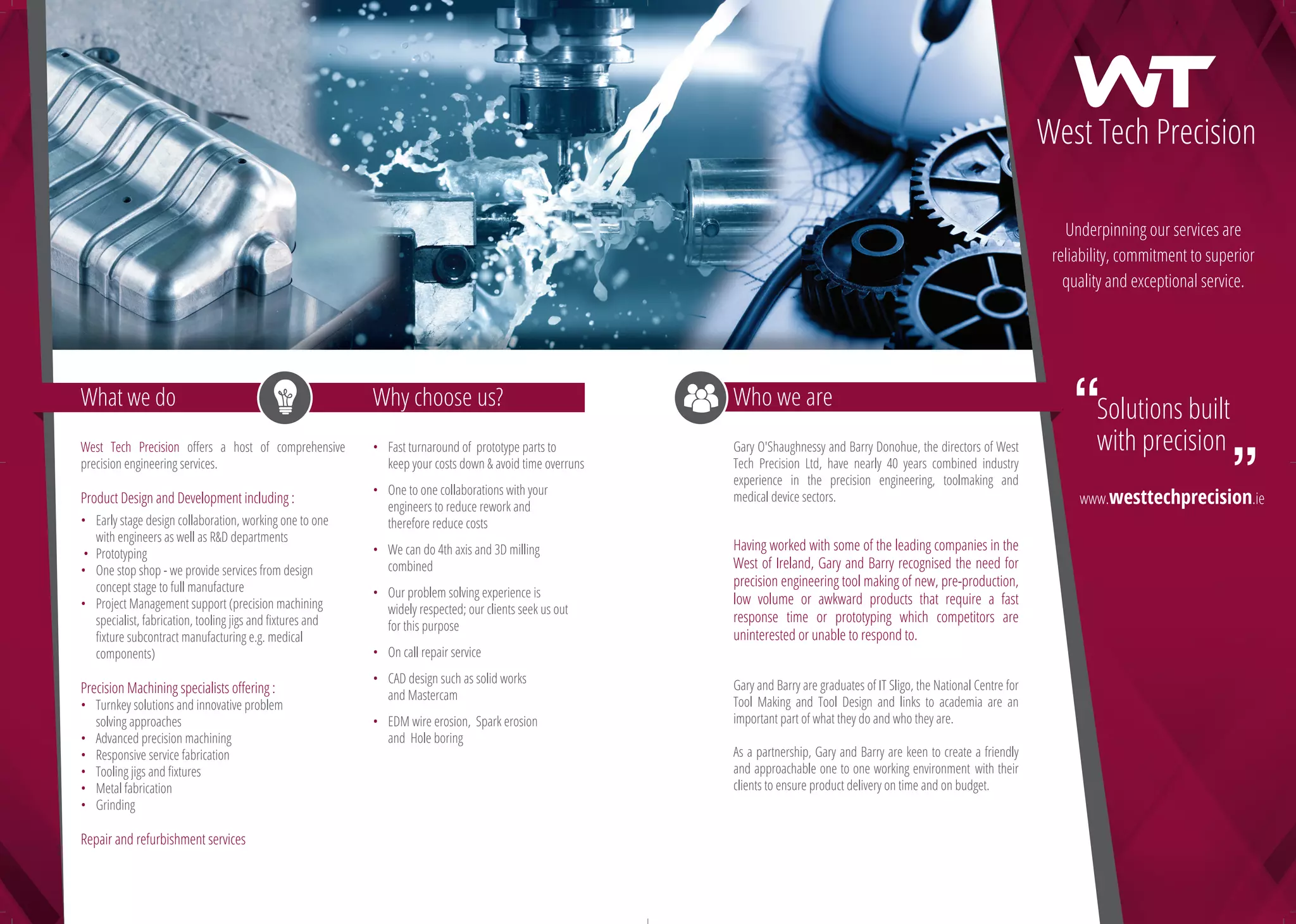 West Tech Precision Brochure | PDF