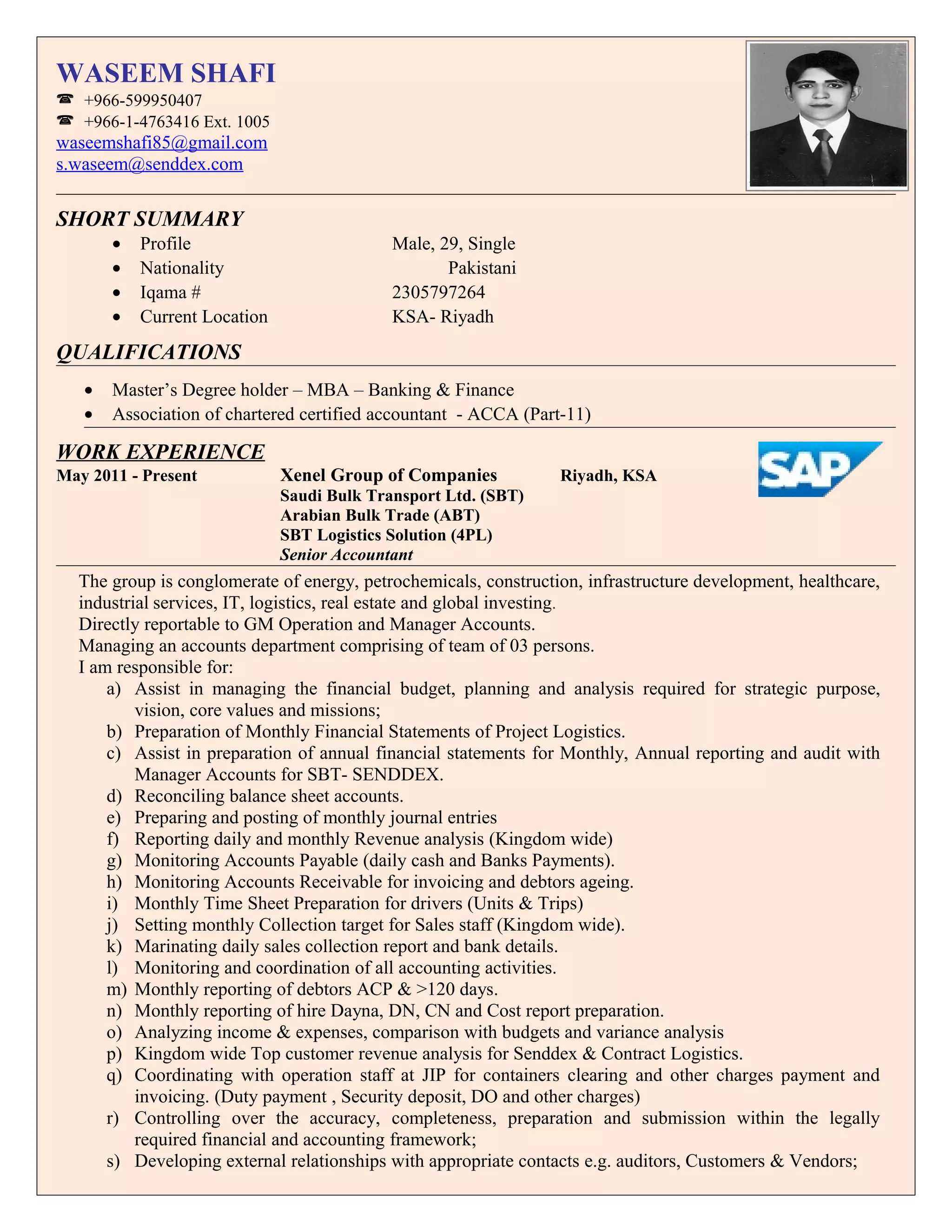 WASIM CV FM--A | DOC